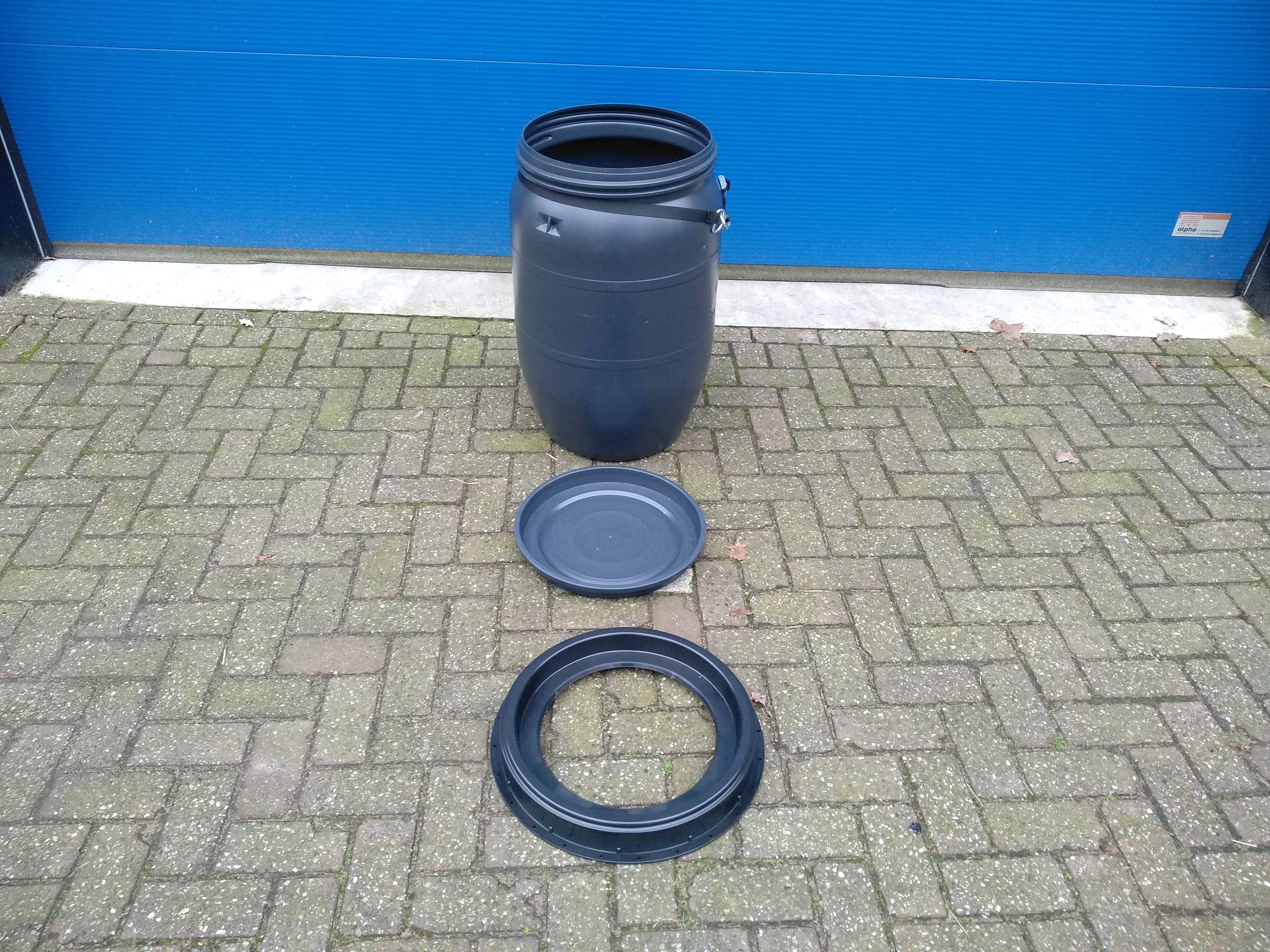 Watervat verankering 167 liter